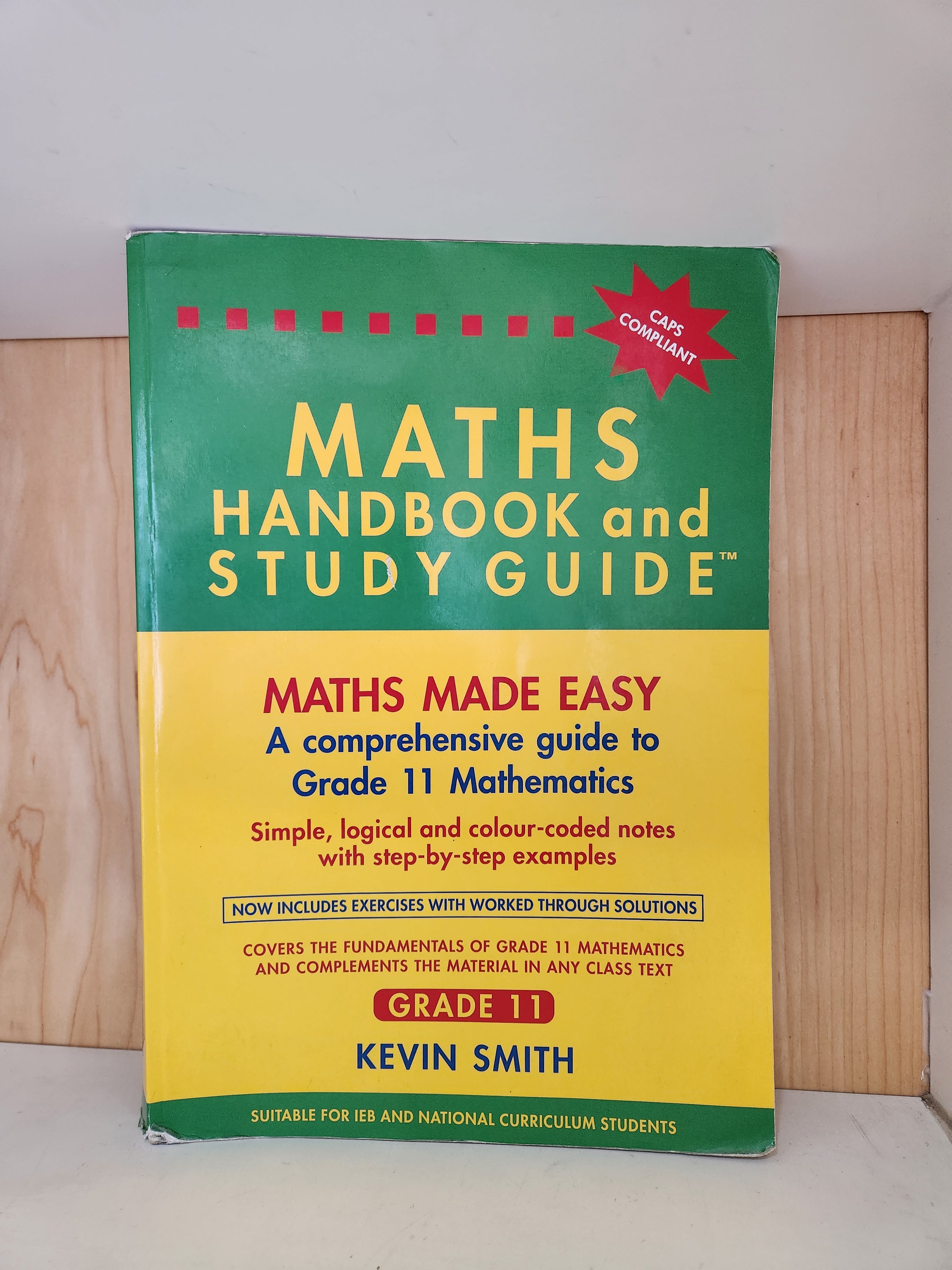Maths Handbook and Study Guide Grade 11 [Preloved] – Terrific Tales