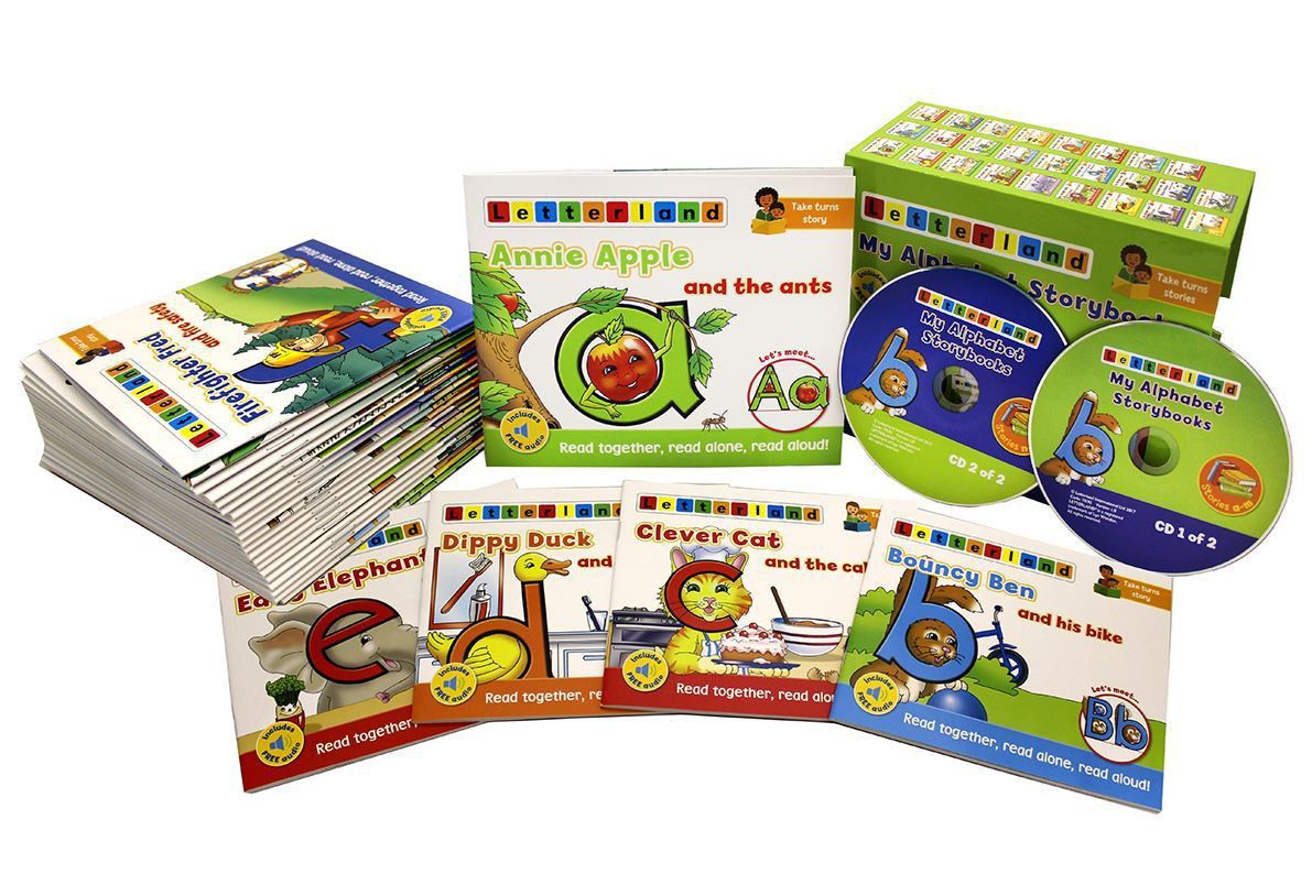 Letterland Box Set – Terrific Tales