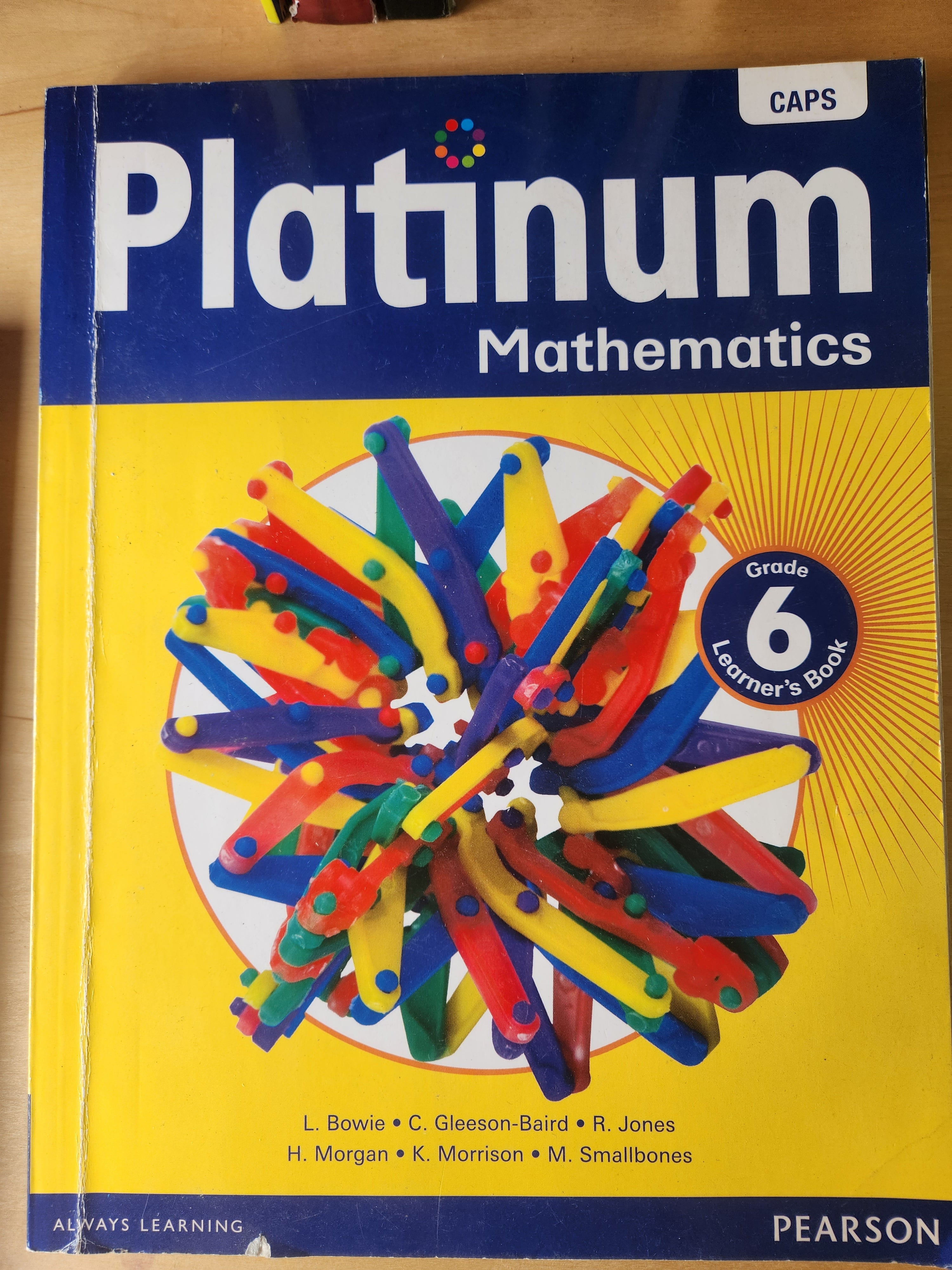 Platinum Mathematics Learners Book Grade 6 [Preloved] – Terrific Tales